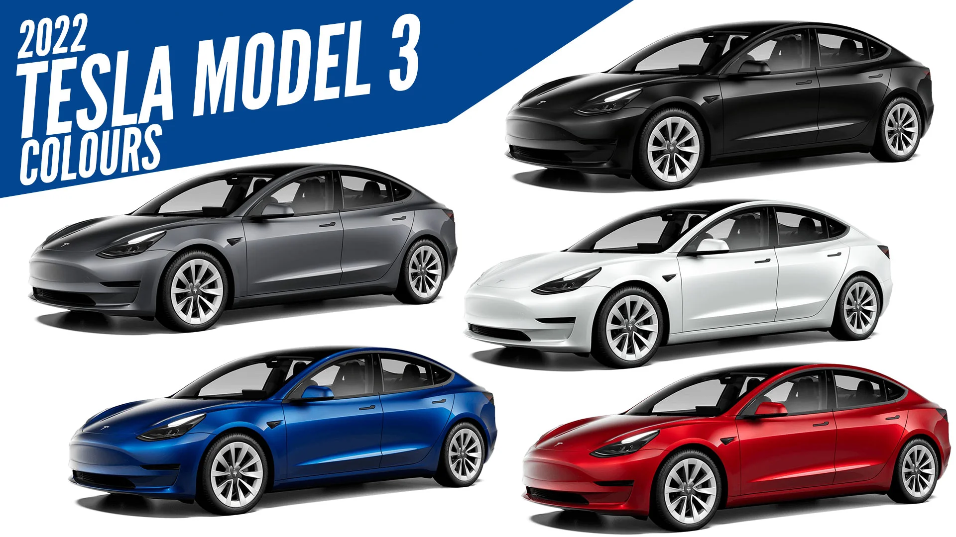 New Tesla Model Y 2025 Color Options | AUTOBICS