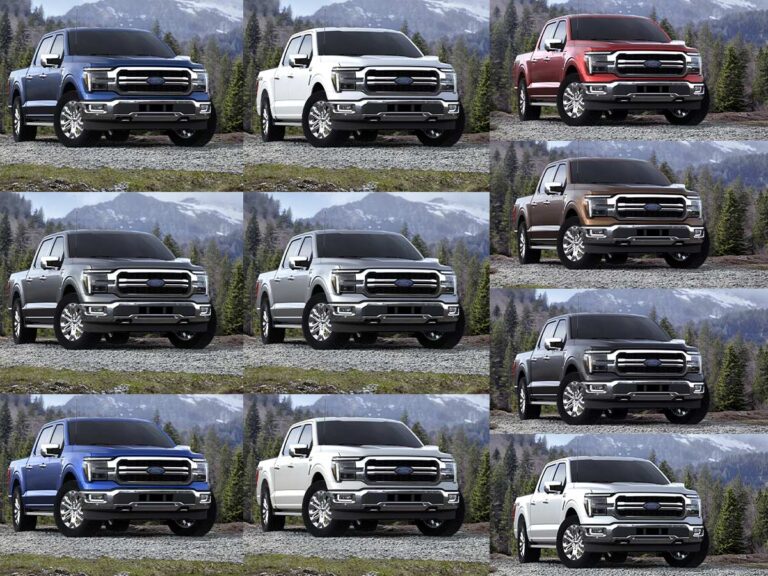 2024 Ford F-150 Lariat Colors: A Guide to All Options | AUTOBICS